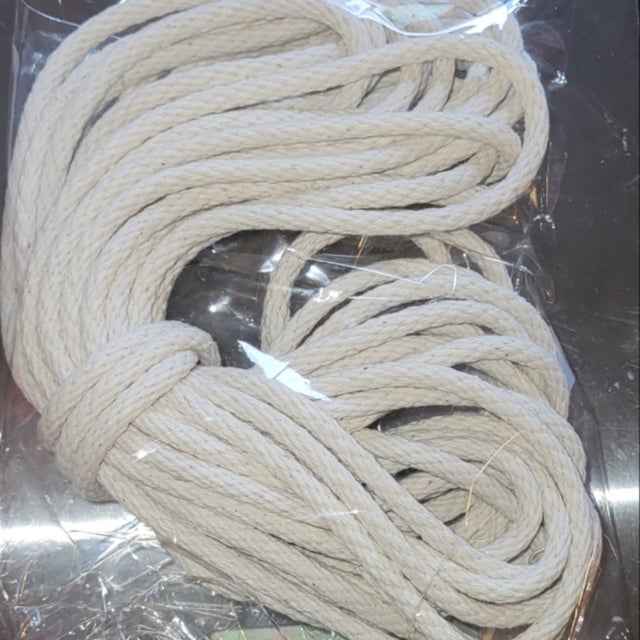 Sample: Synthetic Core Cotton Cordage 3/16th